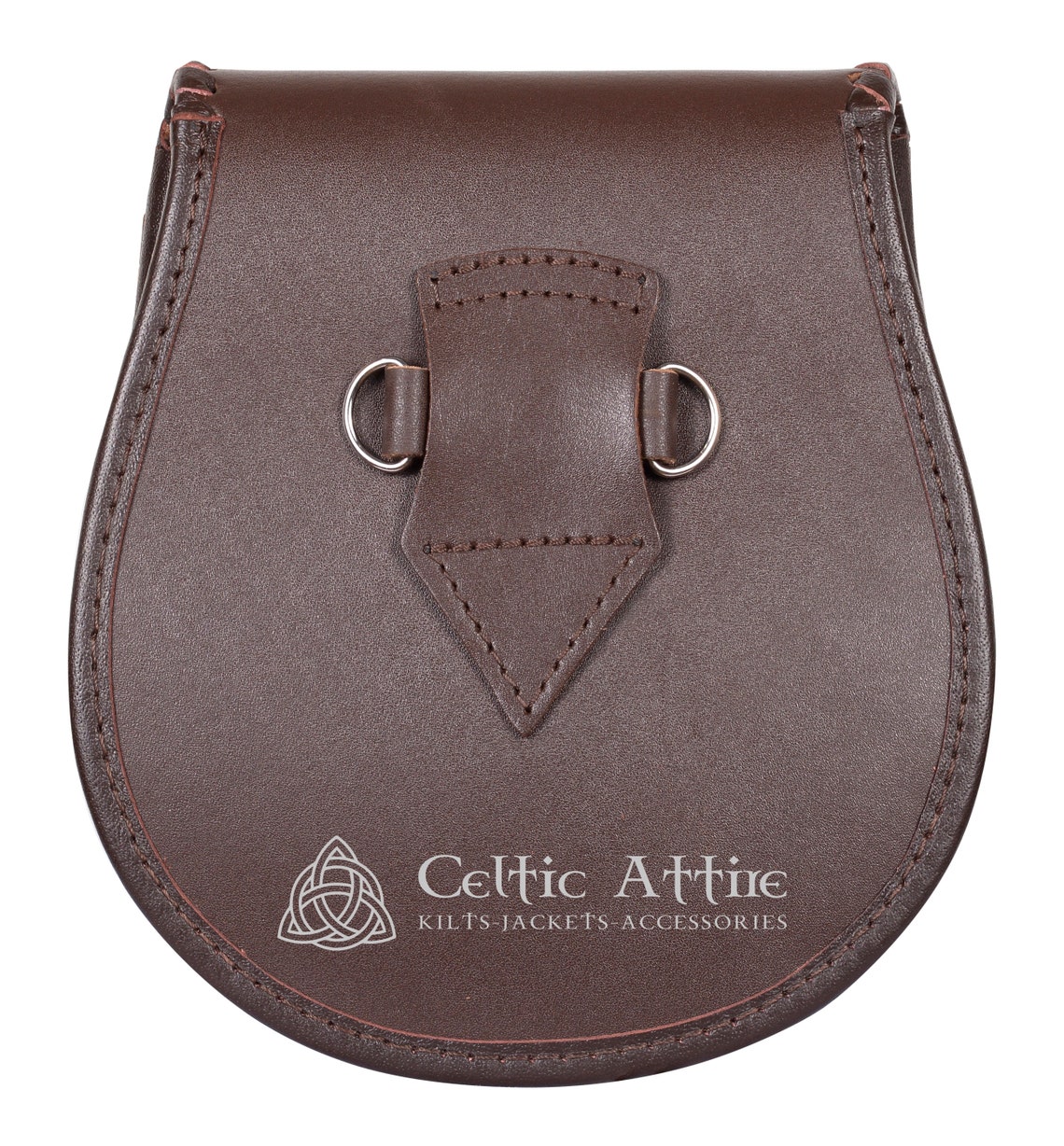 Premium Handmade Brown Leather Scottish Kilt Sporran - Etsy