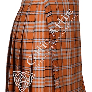 Tartan Maxi Kilted Skirt - Hostess Skirt - Women's Tartan Kilt - Custom ...