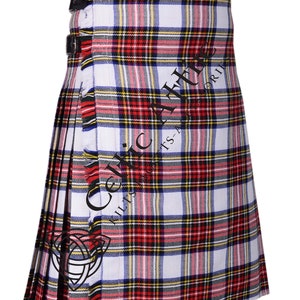 Dress Stewart Tartan Scottish 8 Yard Kilt - Highland Games Kilt - 13 Oz Tartan Kilts for Men ...