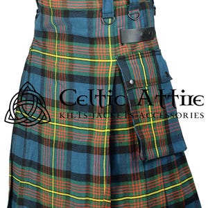 Custom Size - Handmade - Clan Muir Tartan - Scottish TARTAN UTILITY ...