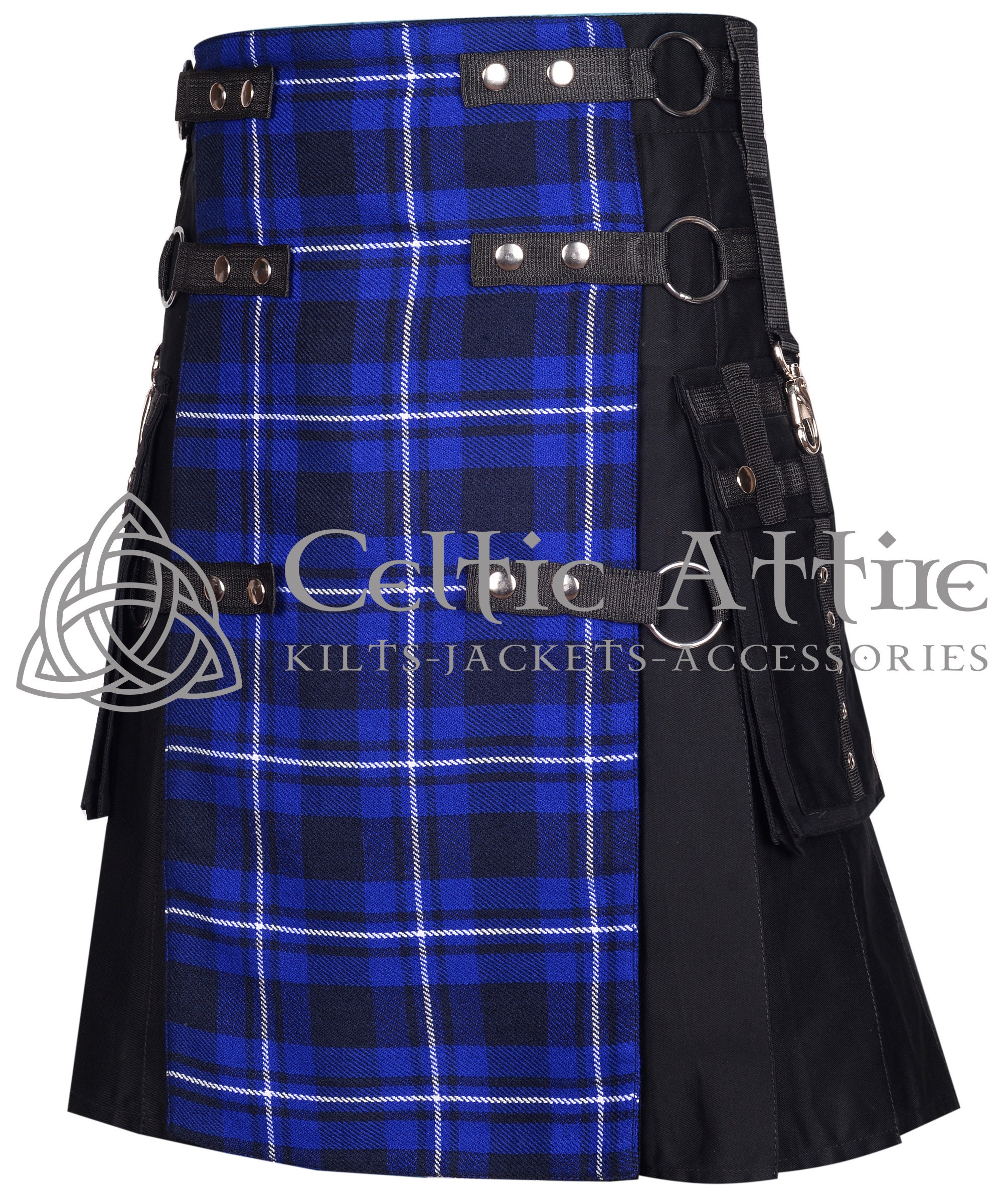 Scottish Tartan Hybrid Apron Kilts Men's Cotton Utility - Etsy