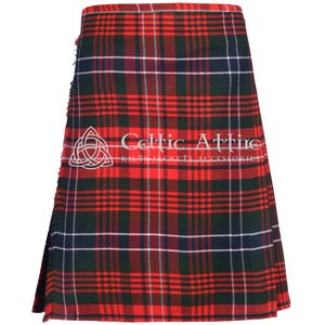 Wilson Modern Tartan Kilt - Scottish 8 Yard Kilt for Men - 16 Oz Heavy ...
