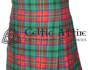 Men's Scottish Mcculloch Tartan Kilt Traditional Kilt 16 OZ & 8 Yard Macculloch Tartan Kilt - Etsy