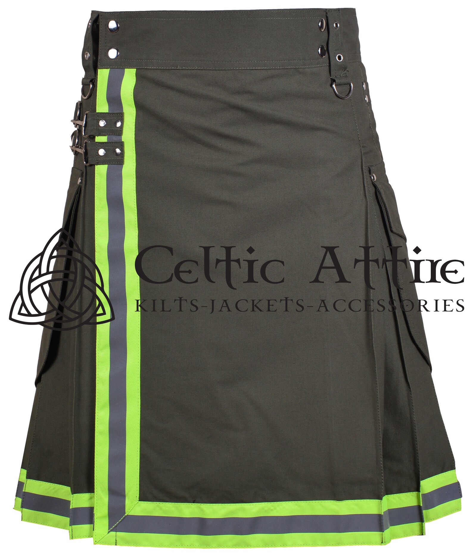 Firefighter Kilt Scottish Utility Kilt Fireman Kilt | Etsy