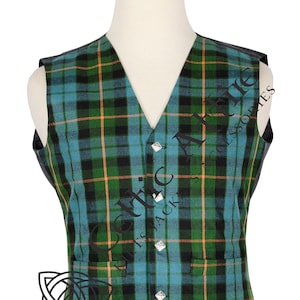 Choose Your Clan Tartan - Hand Made Traditional Scottish 5 Buttons ...