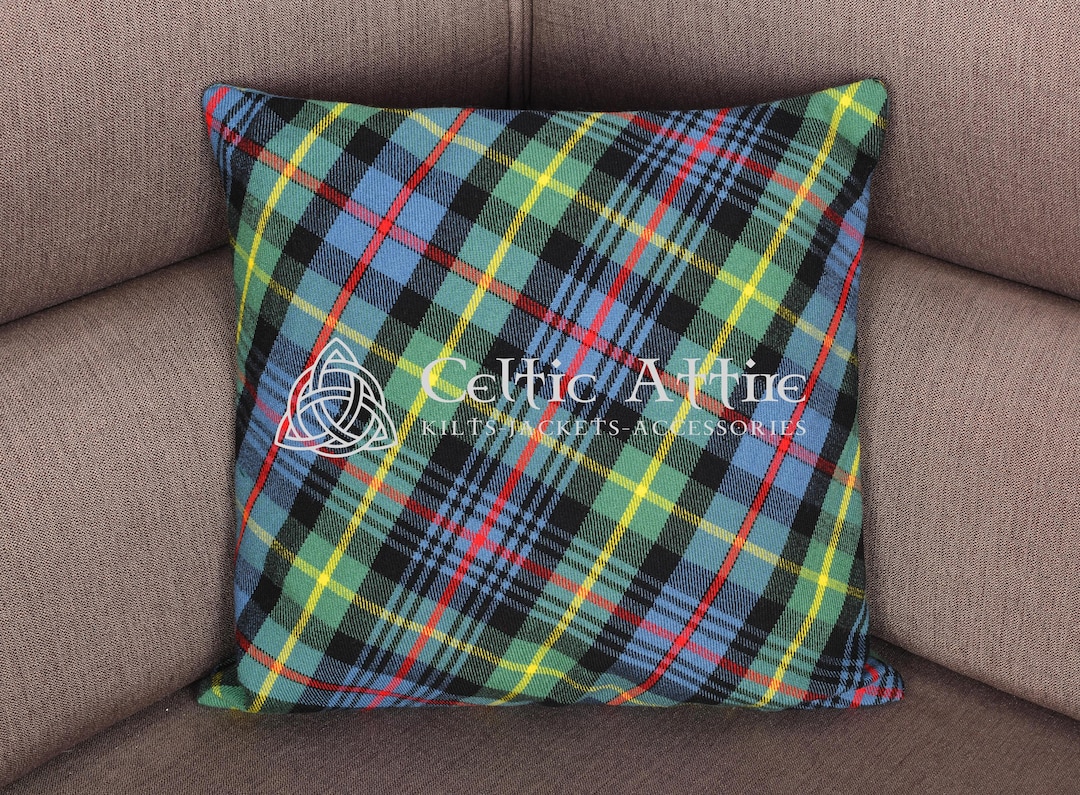 Scottish Tartan Cushion Covers - Tartan A to L - Custom Size Bedding ...