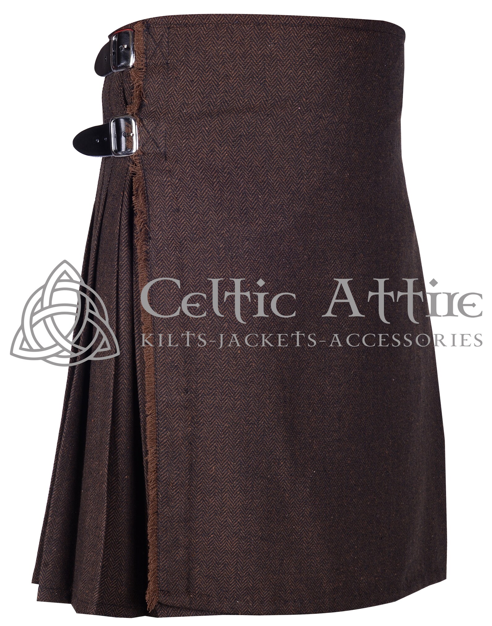 Premium Handmade Scottish Tweed 8 Yard Kilt for Men - Traditional ...