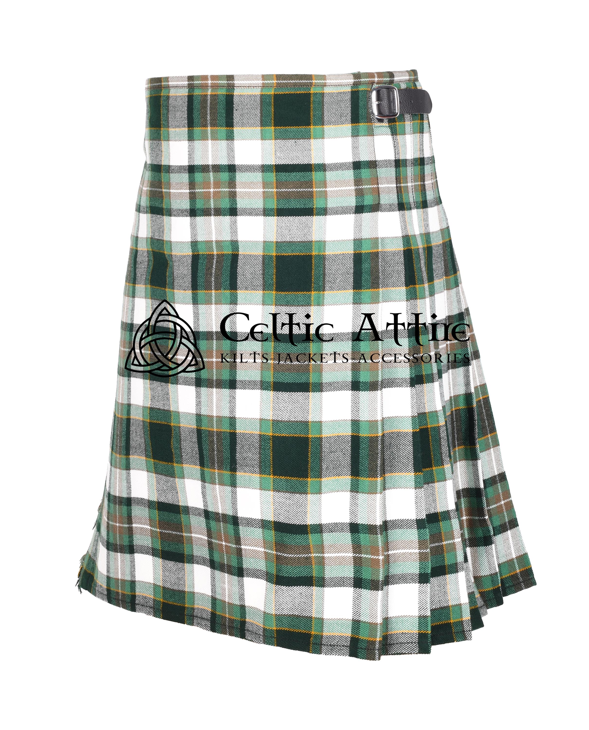 Drummond of Perth Tartan Kilt - Scottish 8 Yard Kilt for Men - 16 Oz ...