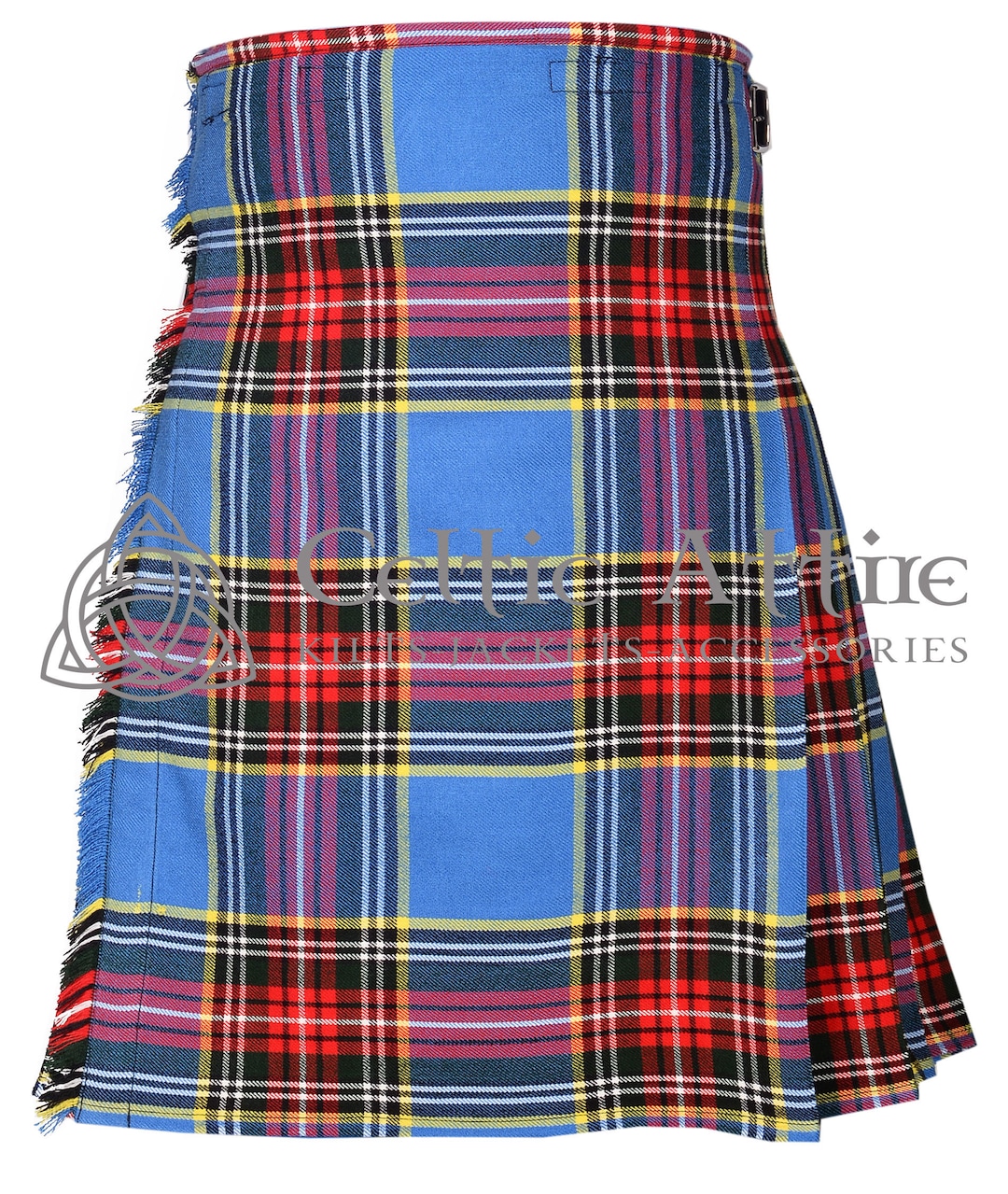 Macbeth Tartan 8 Yard Scottish Kilt for Men - 16 Oz Home Spun Wool ...