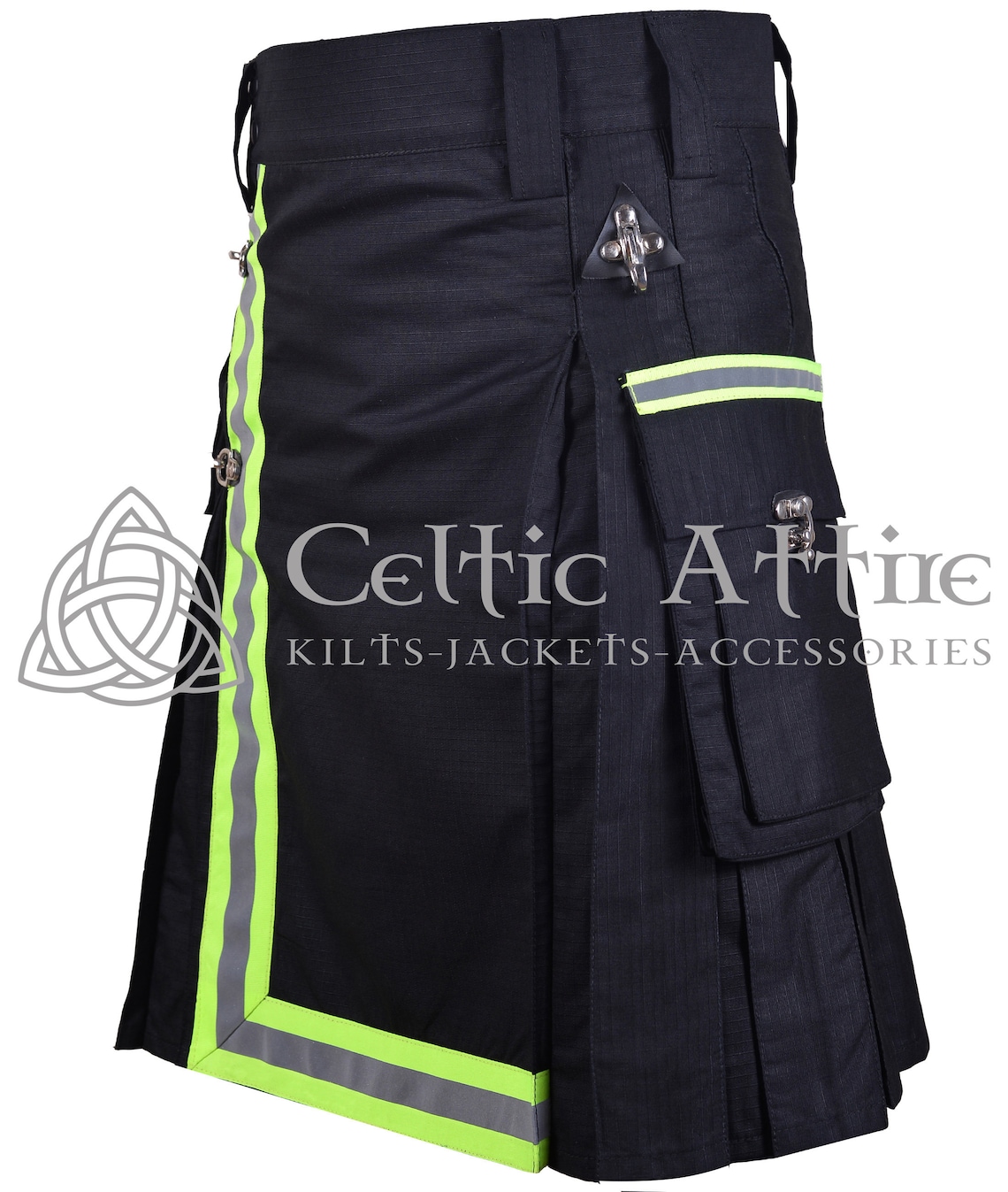 Premium Handmade Kilt Firefighter Kilt Scottish Utility | Etsy