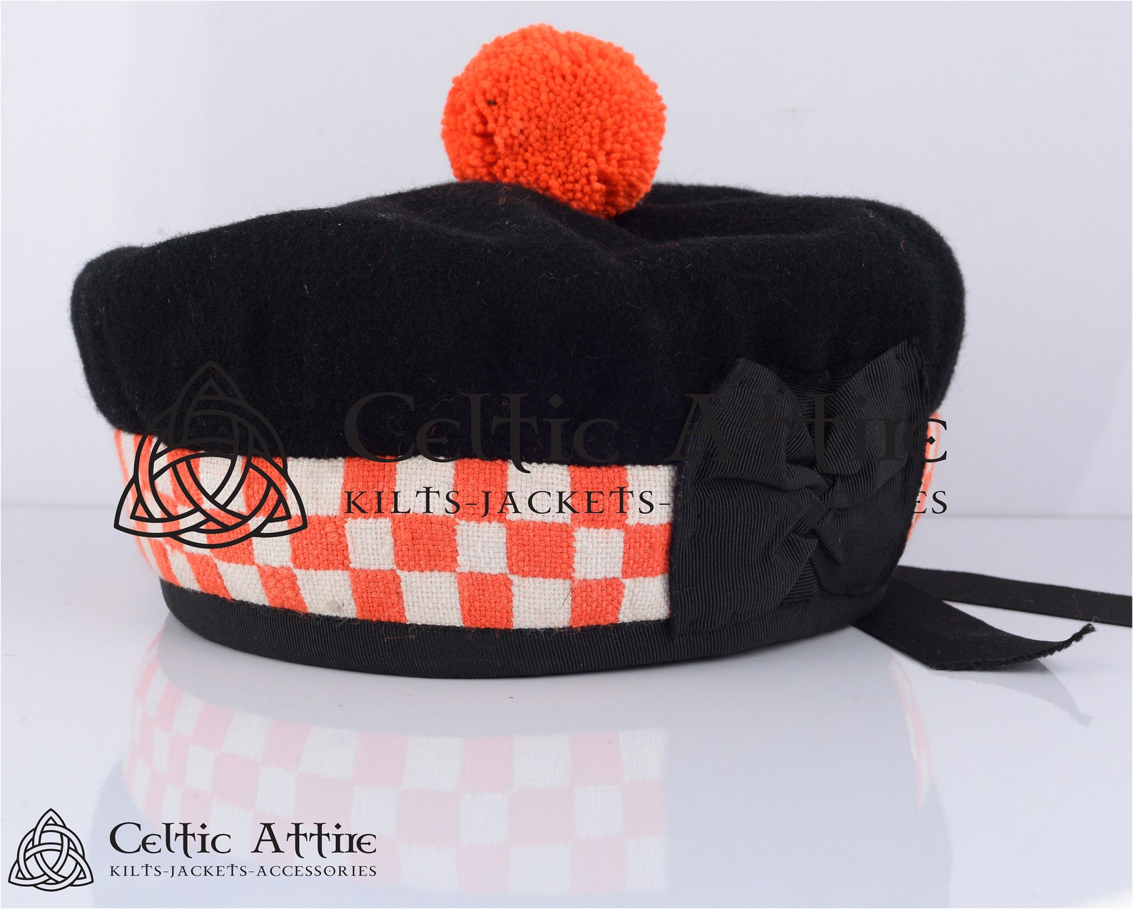 Premium Made to Order Scottish Balmoral Hat Kilt Hat With Diced Band ...