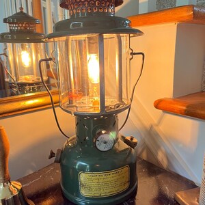 Electric Dimmable WW2 Era Military Issue Lantern With Rotary Dimmer - Etsy