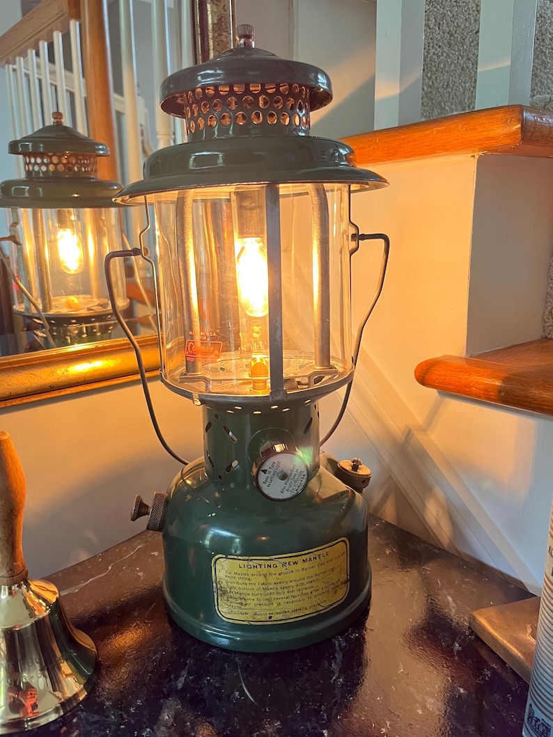 Electric Dimmable WW2 Era Military Issue Lantern With Rotary Dimmer - Etsy