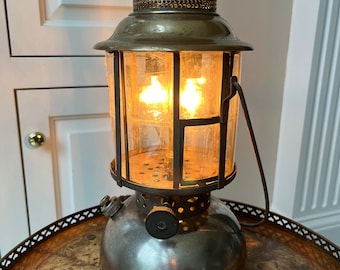 Rustic Table Lamp Lantern - Etsy