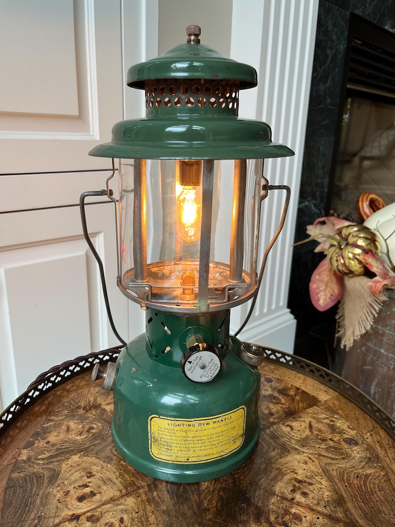 Electric Dimmable WW2 Era Military Issue Lantern With Rotary Dimmer - Etsy