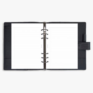 Lined Notes - PRINTED - Planner Inserts & Agenda Refill - A5 / Personal ...