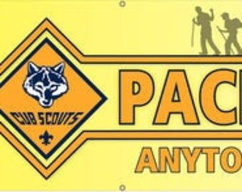 Vinyl Cub Scout Banner - Etsy