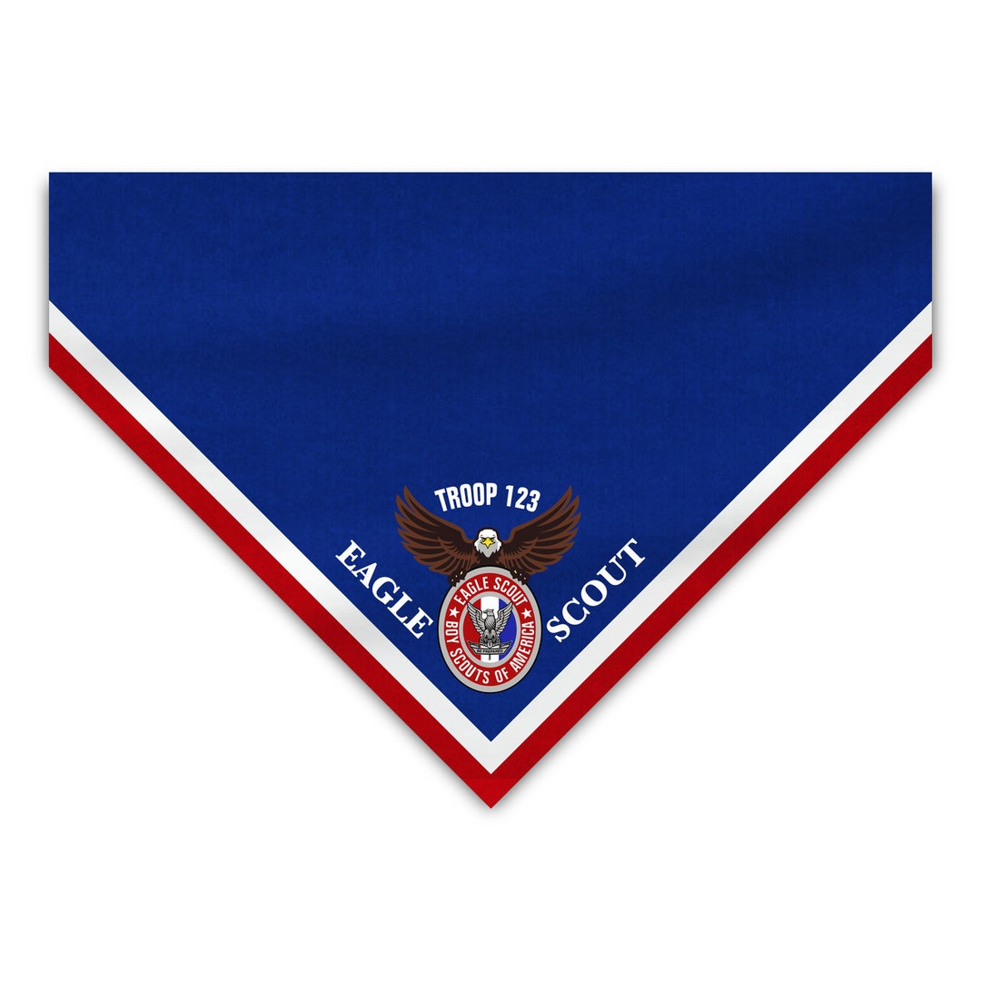 Eagle Scout Rank Embroidered Neckerchief (SP8809) - Etsy