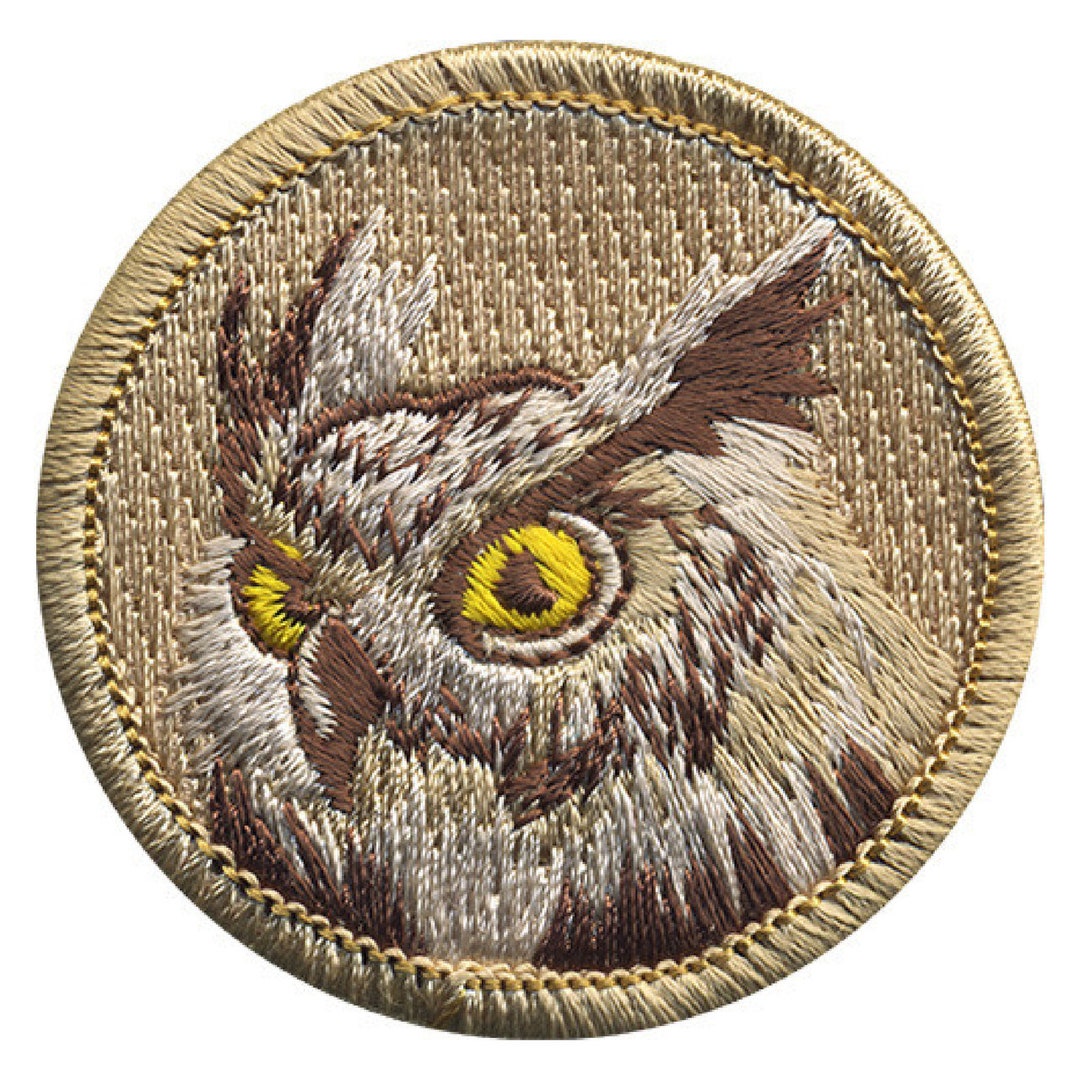 Horned Owl Patrol Patch - Etsy