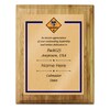 Blue and Gold Banquet Plaque With Cub Scout Logo - Stripes Design ...