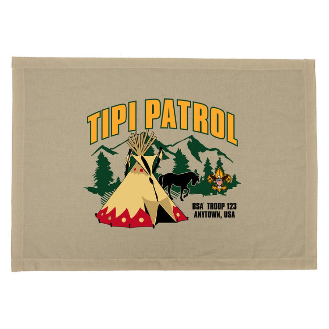 Custom Tipi Patrol Flag SP4917 - Etsy