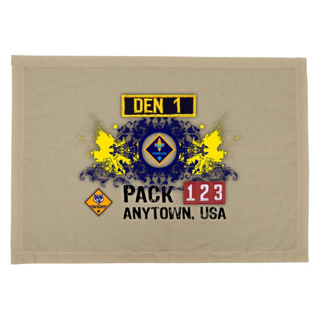 Webelos Cub Scout Den Flag (SP5939) - Etsy