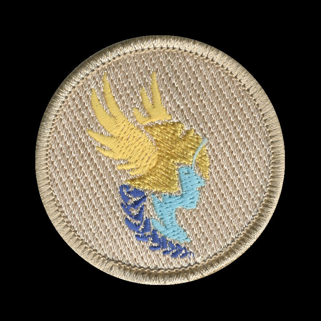 Golden Valkyrie Head Patrol Patch - Etsy