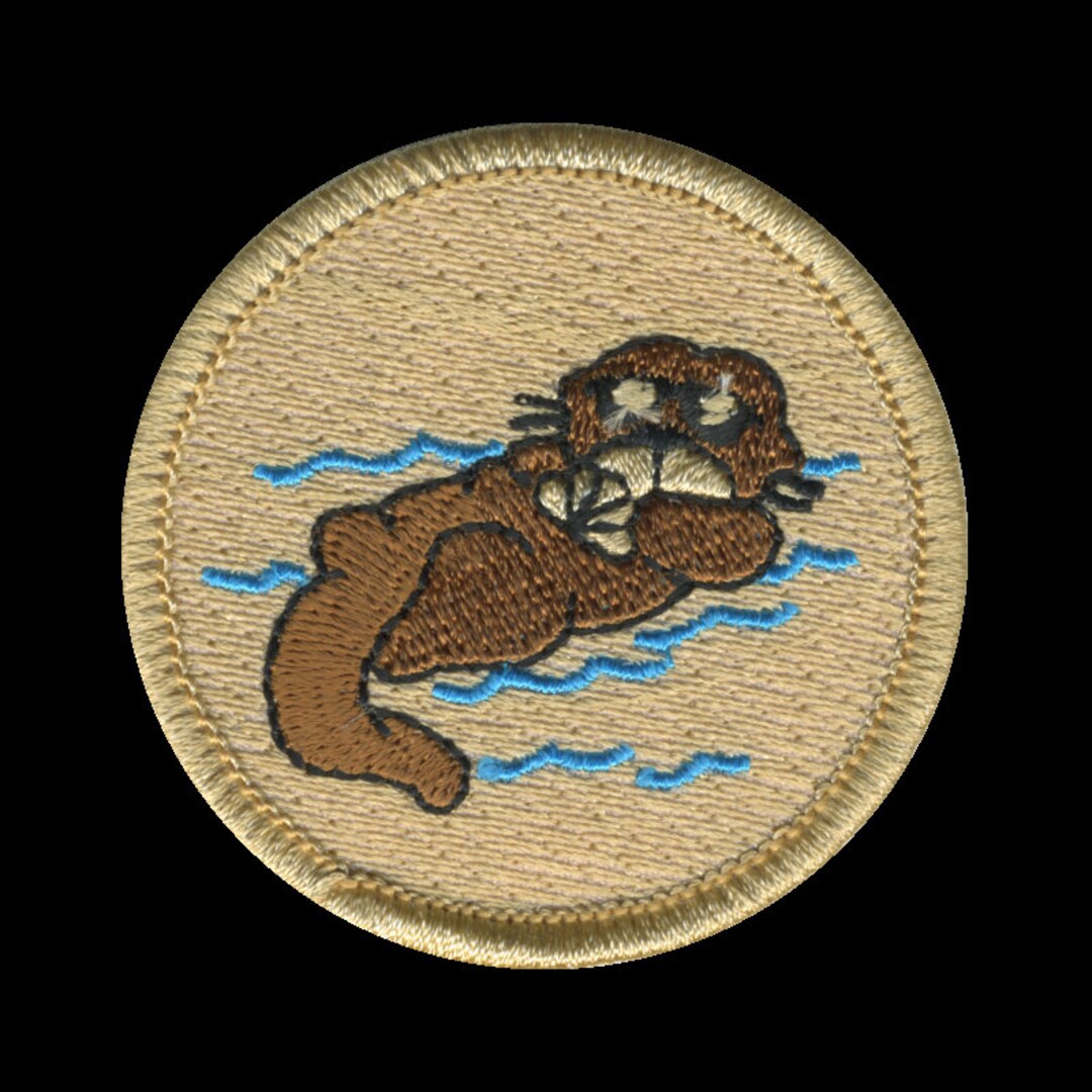 Cool Otter Patrol Patch - Etsy
