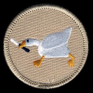 Butter Knife Wielding Duck Patrol Patch - Etsy