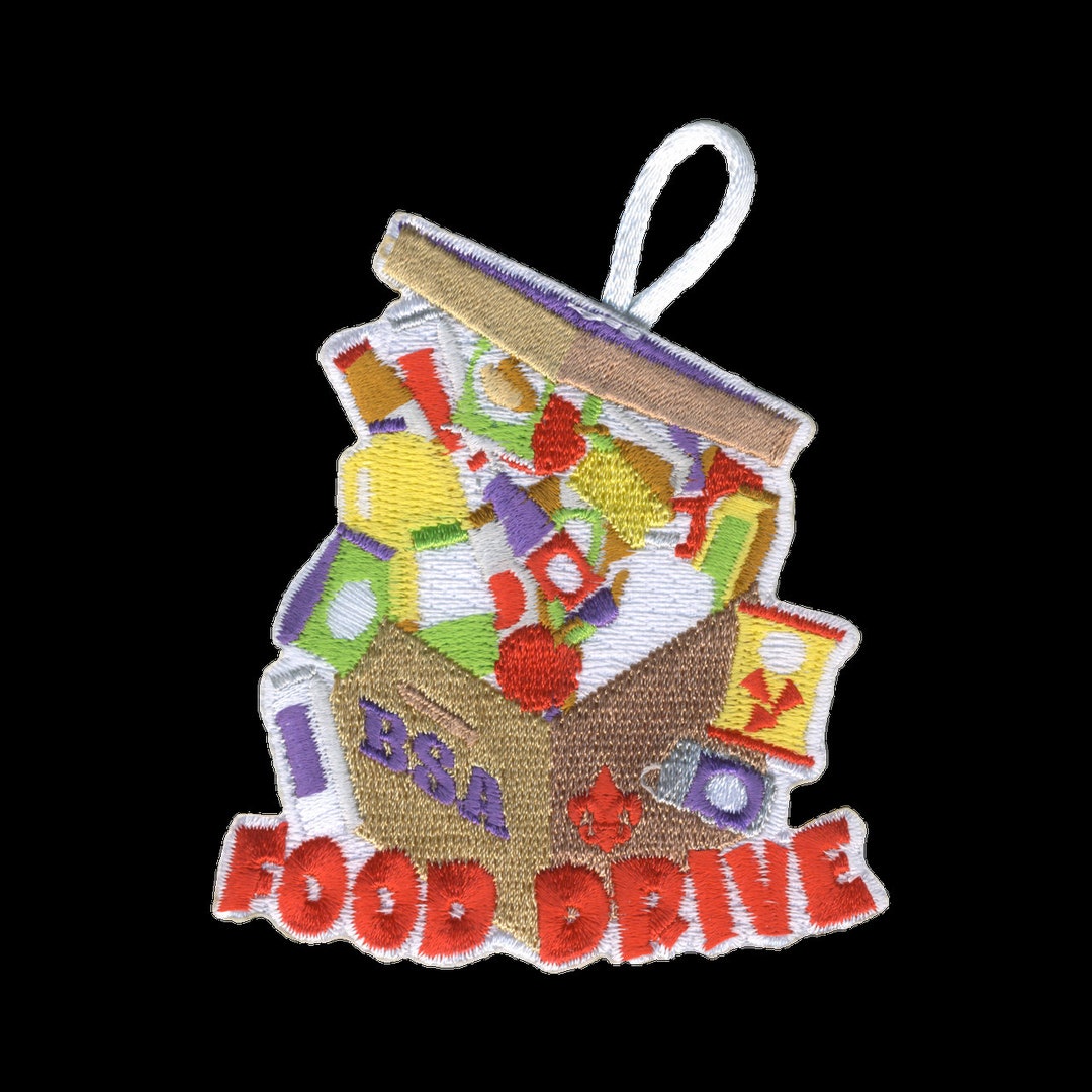 Food Drive Activity Patch Box Design - Etsy