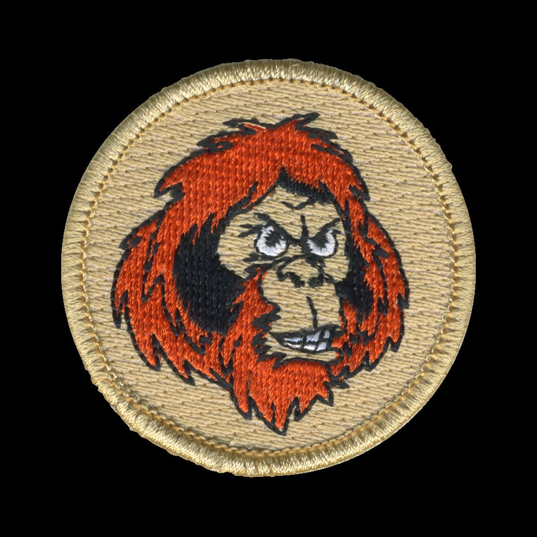 Angry Orangutan Patrol Patch - Etsy