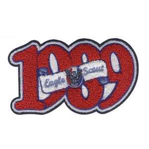 Eagle Scout Letterman Jacket Chenille Patch - Custom Year - Etsy