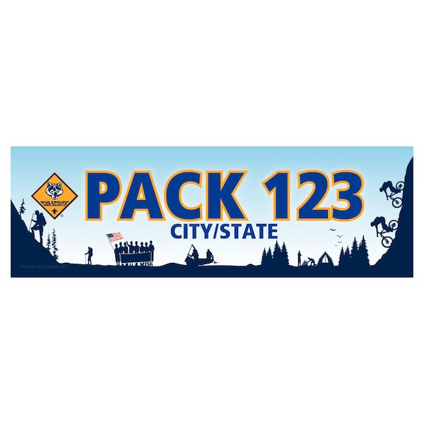 Cub Scout Bumper Sticker - Etsy