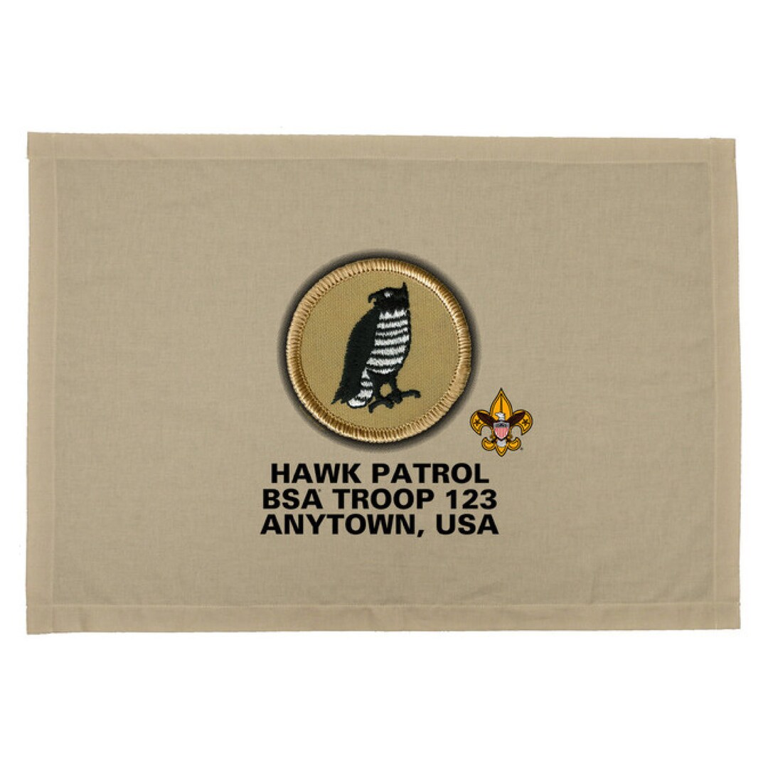 Custom Hawk Patrol Patch Flagsp3114 - Etsy
