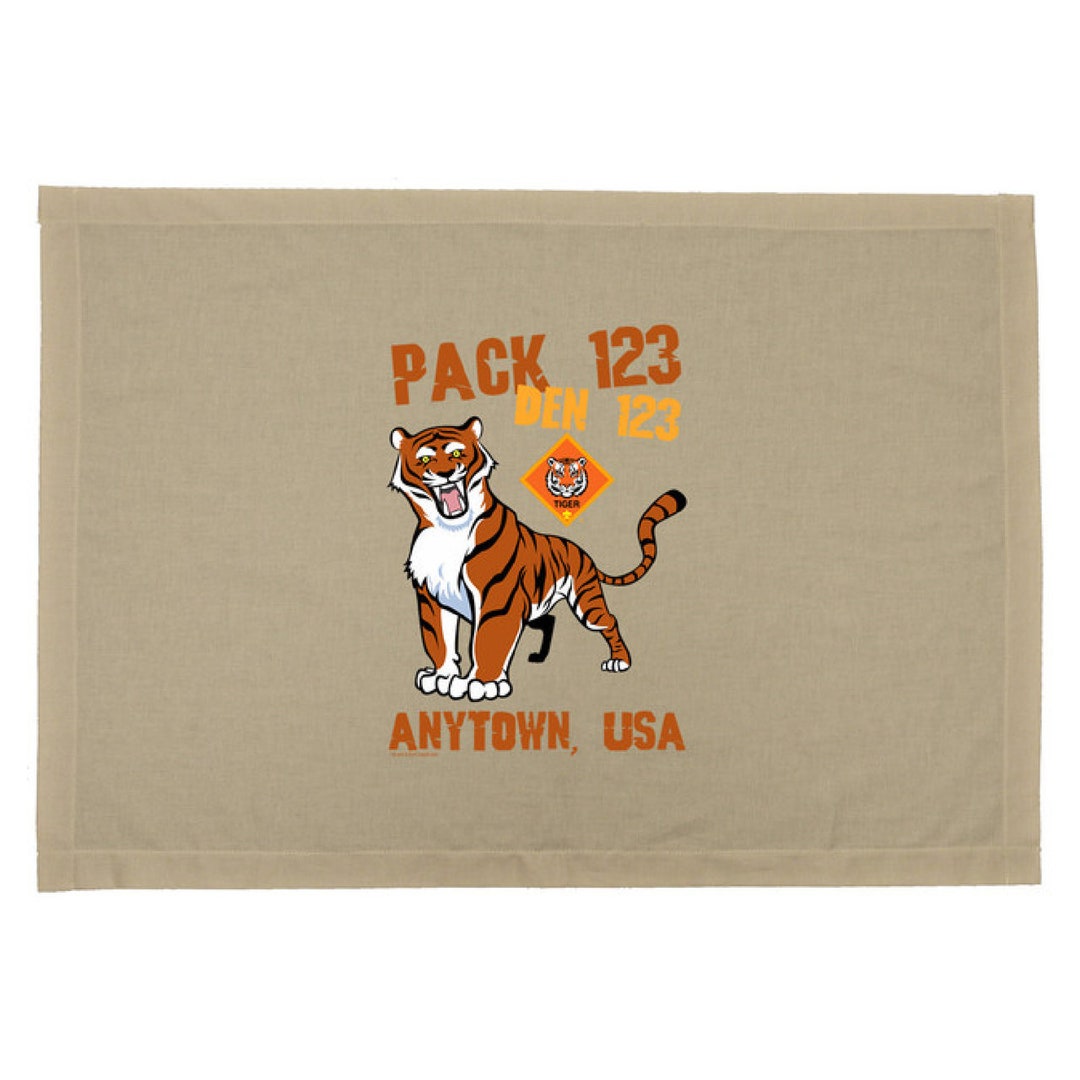 Tiger Cub Scout Den Flag SP4923 - Etsy