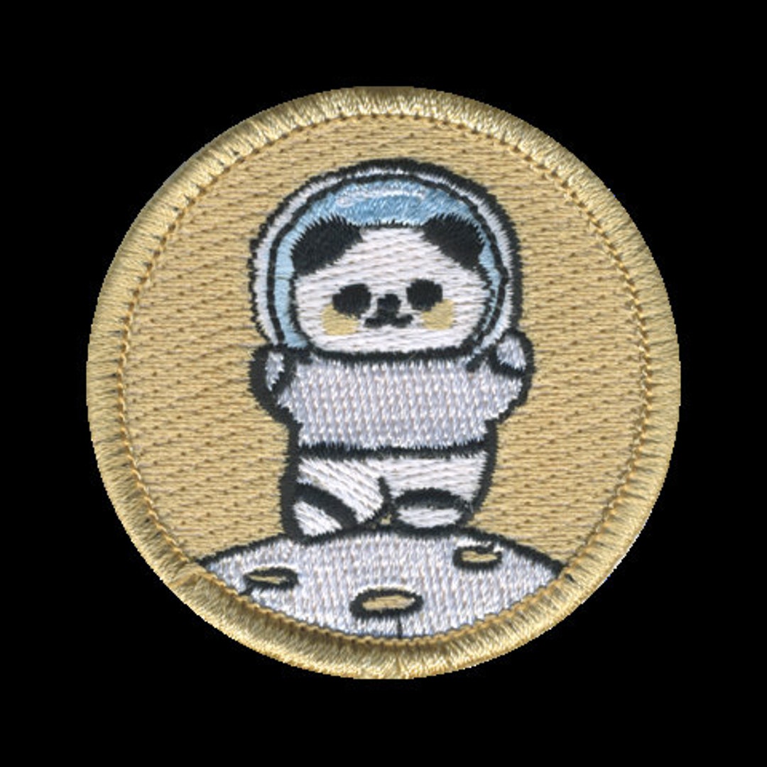 Space Panda Patrol Patch - Etsy