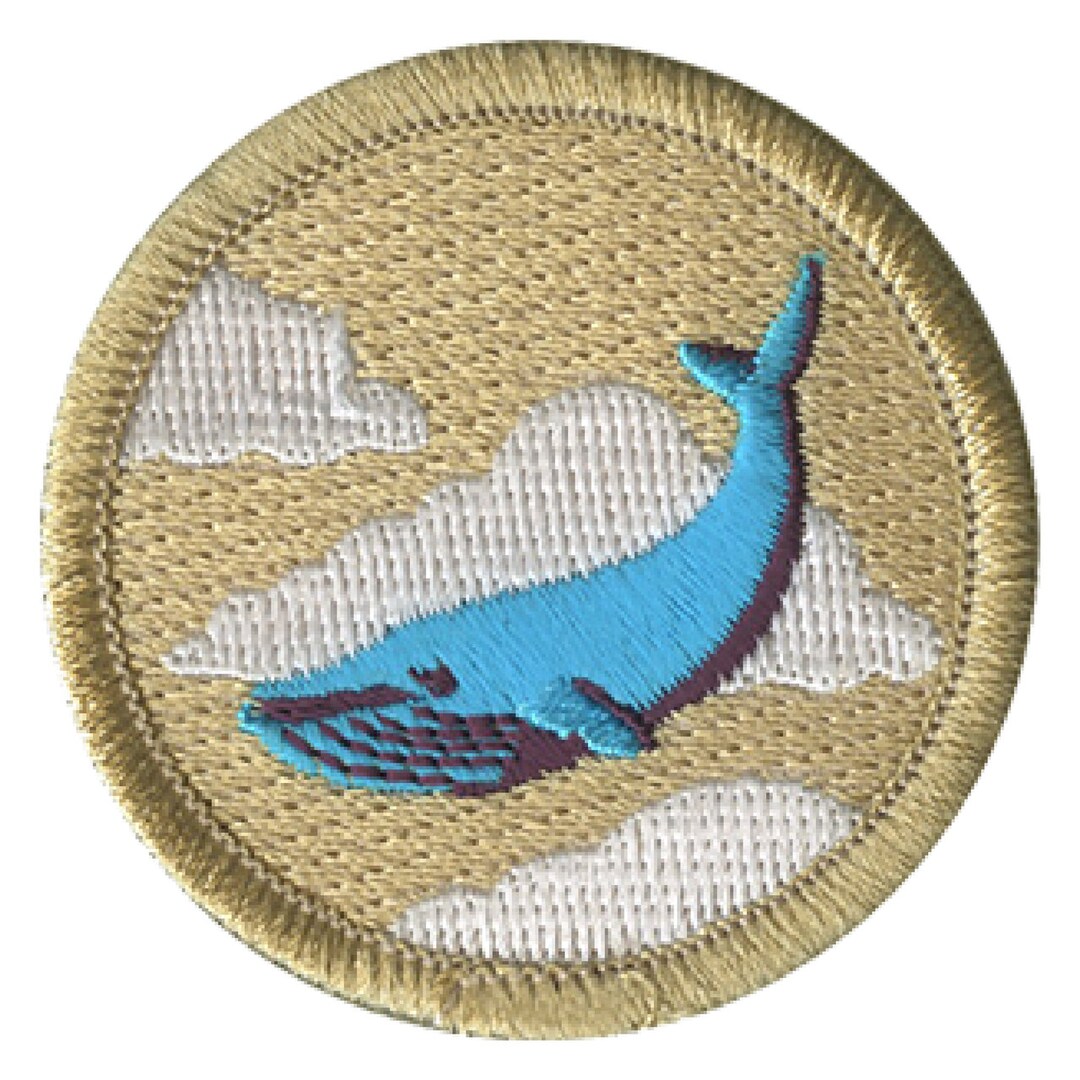 Sky Whale Patrol Patch - Etsy