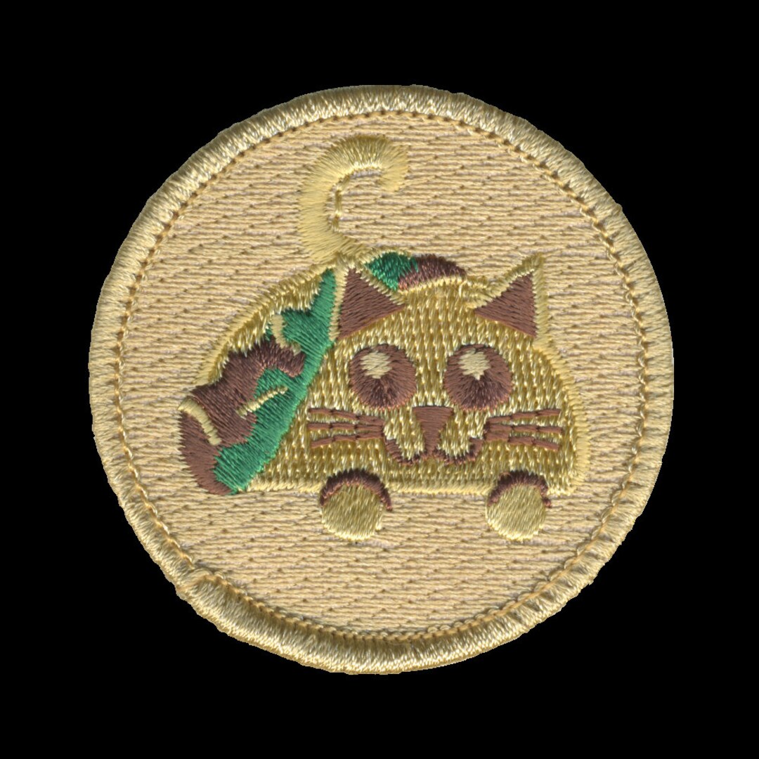 Taco Shell Cat Patrol Patch - Etsy