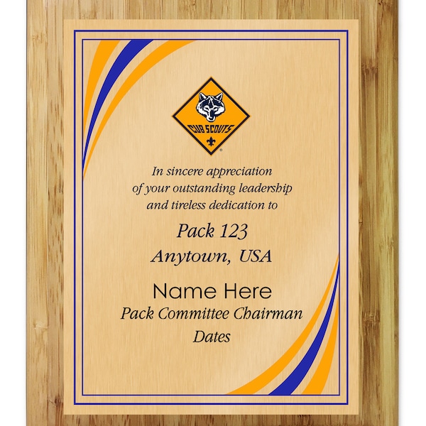Cub Scout Pack Logo - Etsy