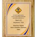 Den Leader Plaque With Cub Scout Logo - Wood Grain Design - Horizontal ...