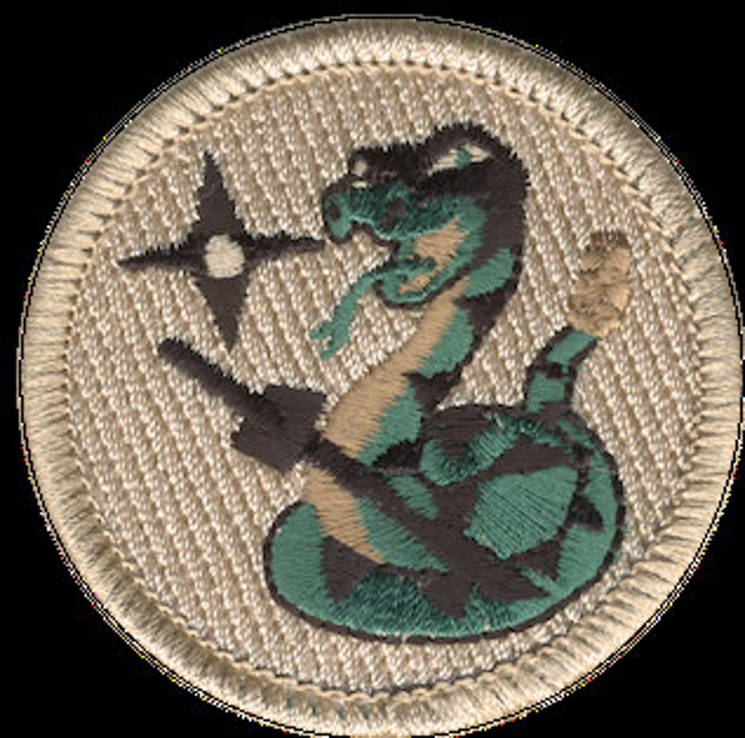 Ninja Snakes Patrol Patch - Etsy