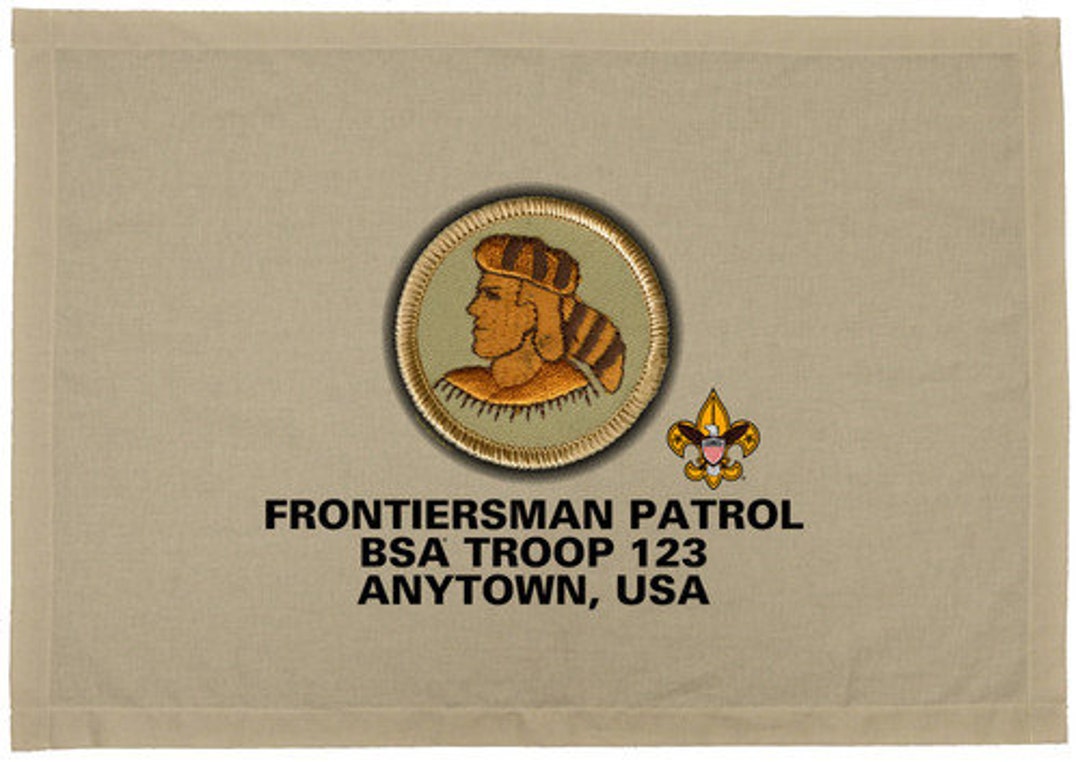 Custom Frontiersman Patrol Patch Flag SP3210 - Etsy