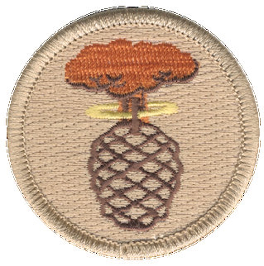 Nuclear Pine Cone Patrol Patch - Etsy