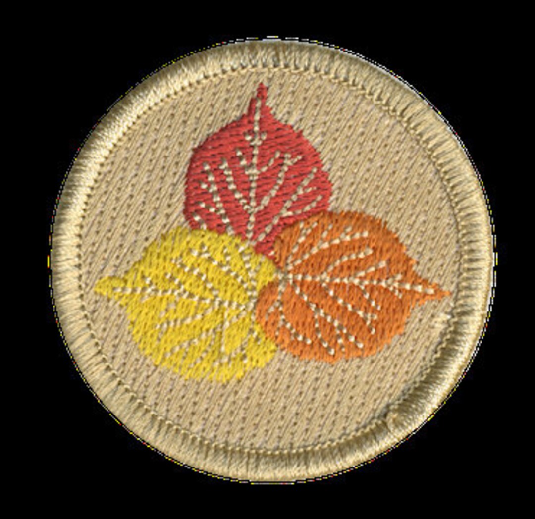 Evergreen Aspen Leaves Patrol Patch - Etsy