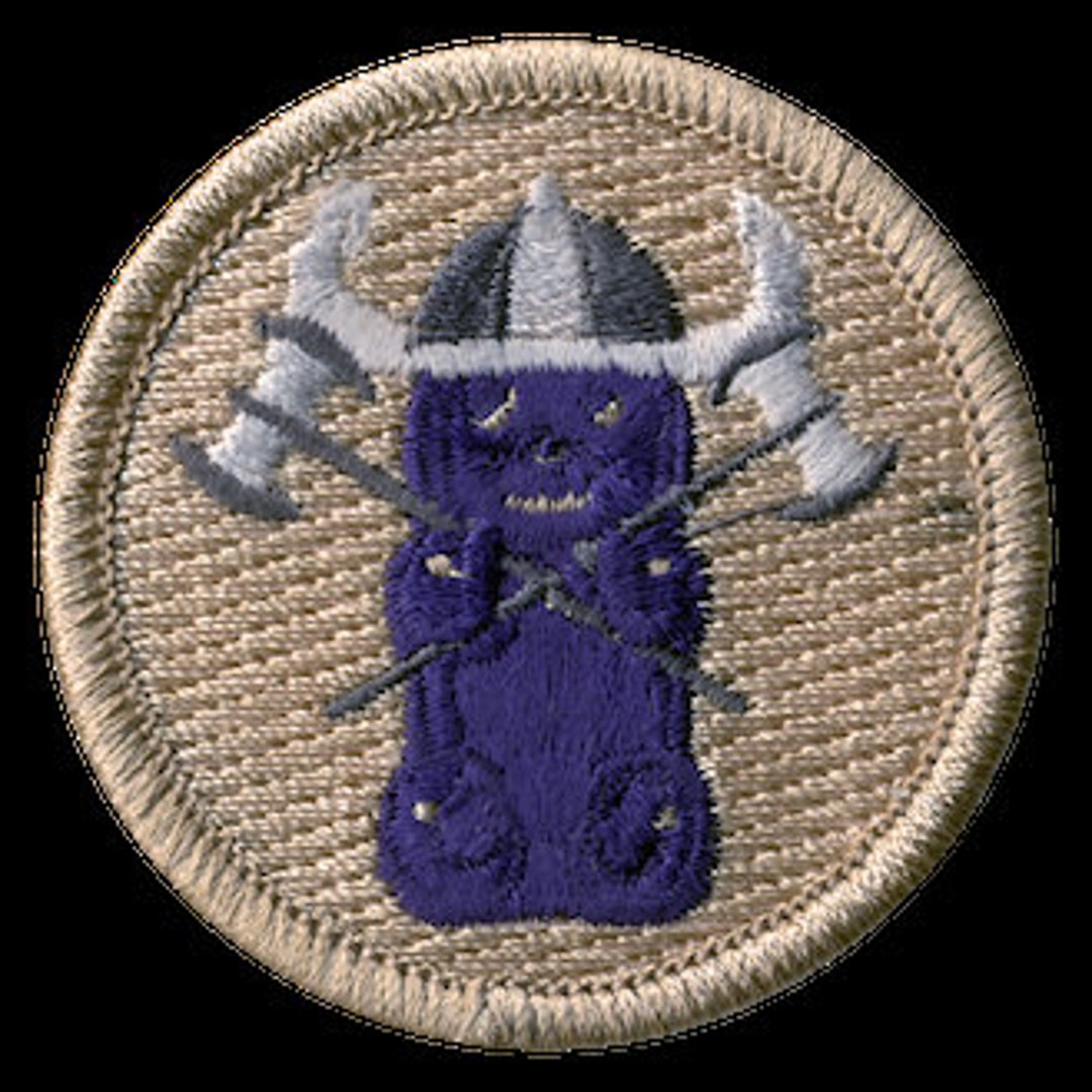Viking Gummy Bear Patrol Patch - Etsy