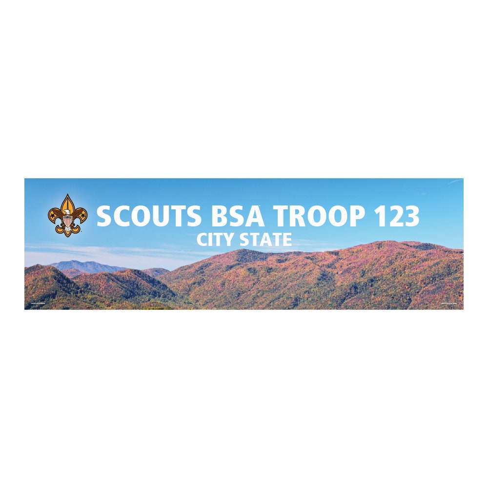 Boy Scout Troop Banners