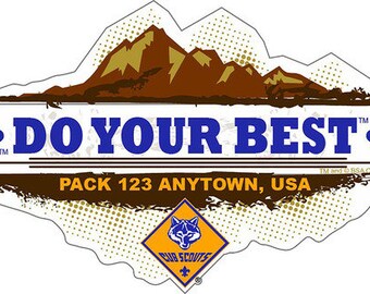 Custom Cub Scout Stickers - Etsy