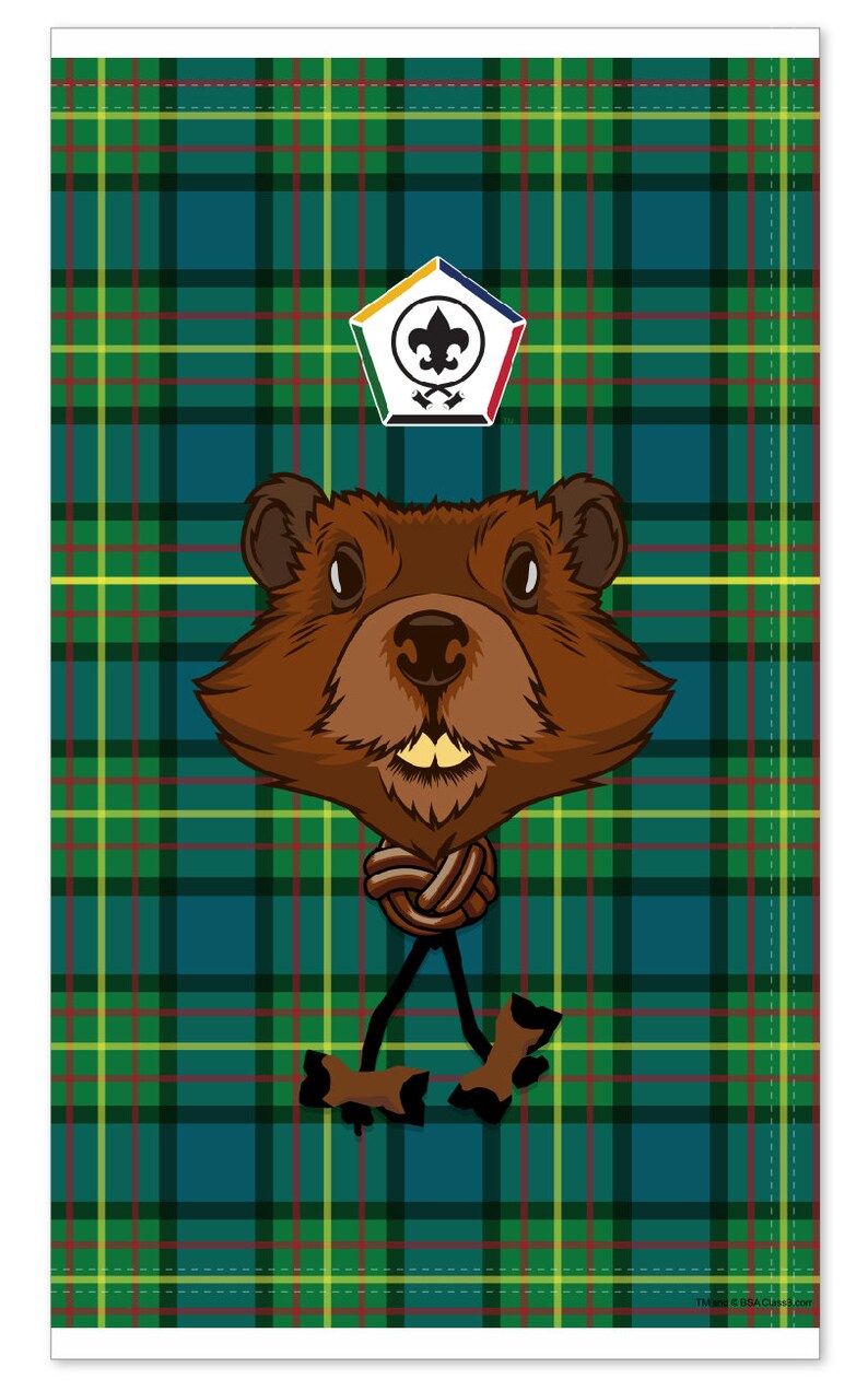 Wood Badge Critter Beaver Neck Gaiter SP6916 - Etsy