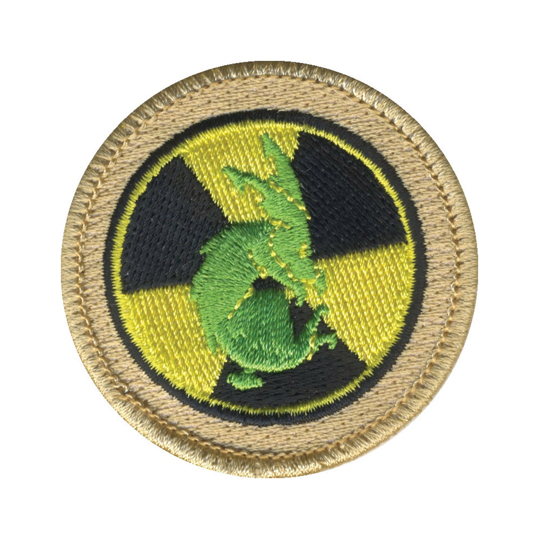 Radioactive Monster Rabbit Patrol Patch - Etsy