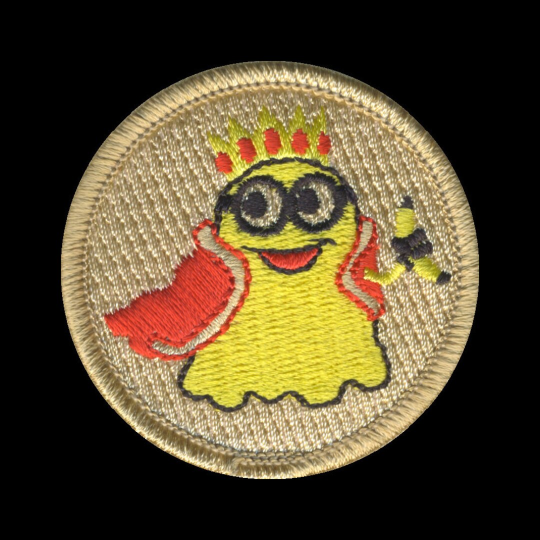 King Ghost With Banana Patrol Patch - Etsy